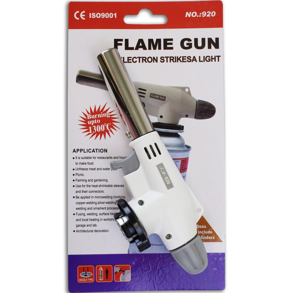 920# Multipurpose Flame Gun Butane Burner Welding Fire Maker Camping ...