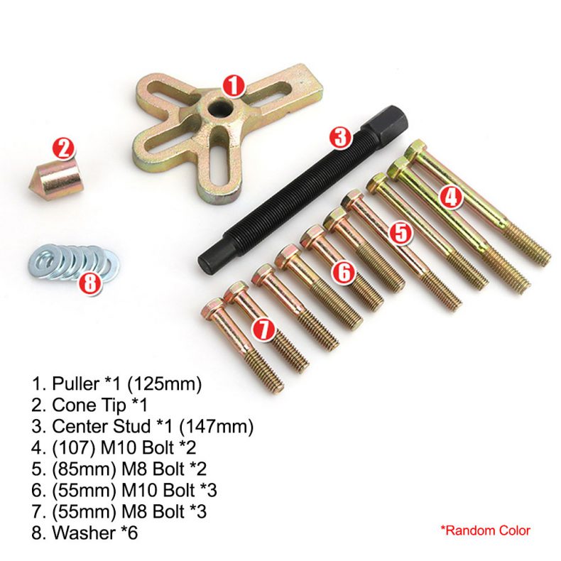 13pcs Car Repairing Puller Kit Remover Tool for Steering Wheel ...