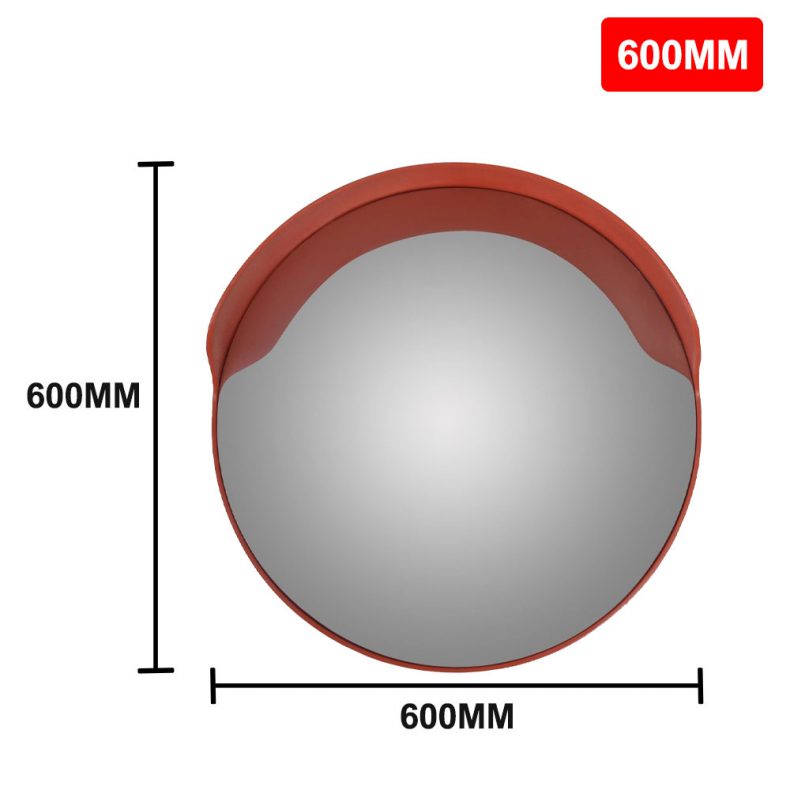 Outdoor Wide Angle Convex Mirror 600mm / 800mm Traffic Parking Mirror ...