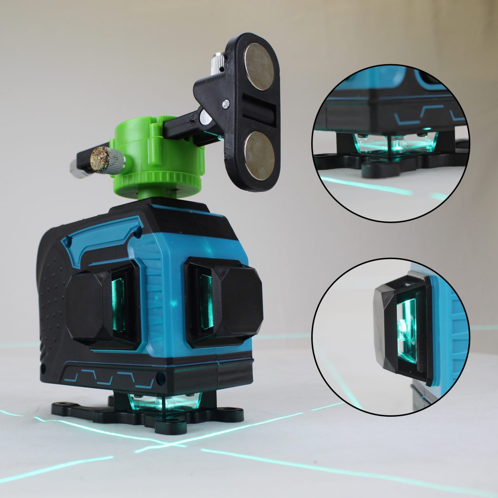 3012# 12 Line 3D 4D Laser Level Light Self-Leveling 360° Rotary Cross ...