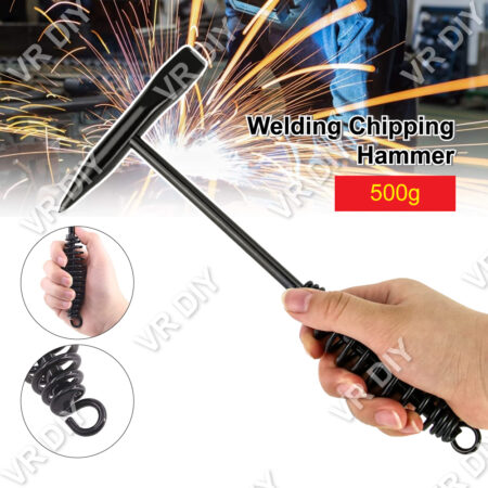 500G Slag Chipping Hammer with Spring Handle for Welding – VR DIY