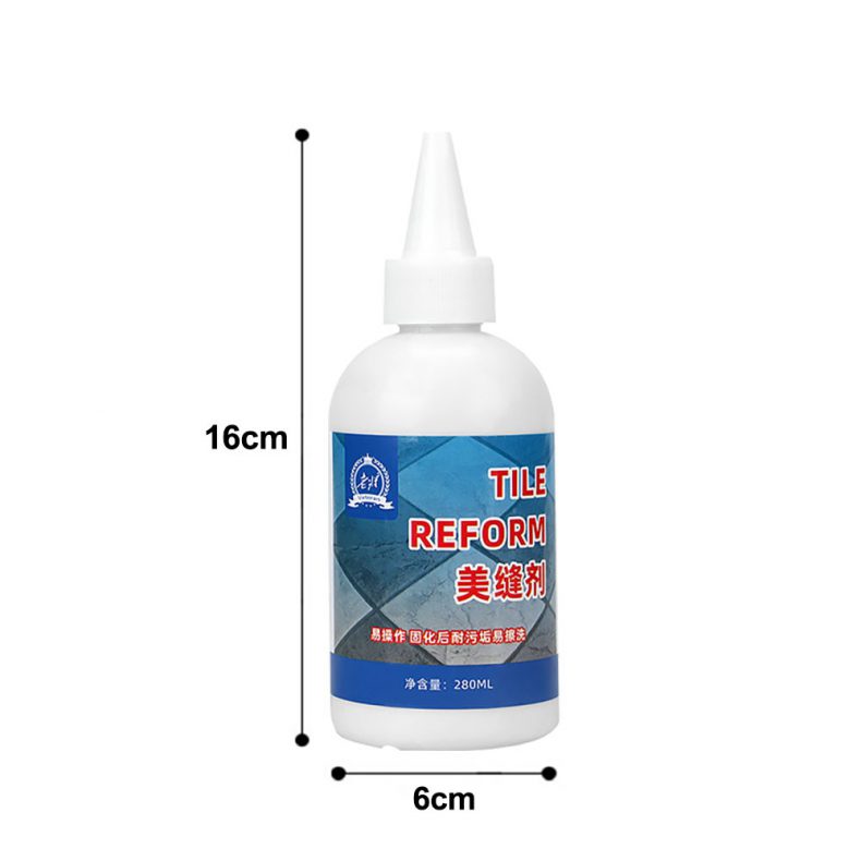 280ML Waterproof Tile Reform Grouting Anti-Fungus – VR DIY