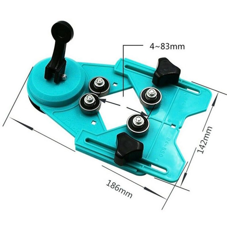 4mm-83mm Adjustable Tile Hole Locator Drill Bit Ceramic/Glass/Marble ...