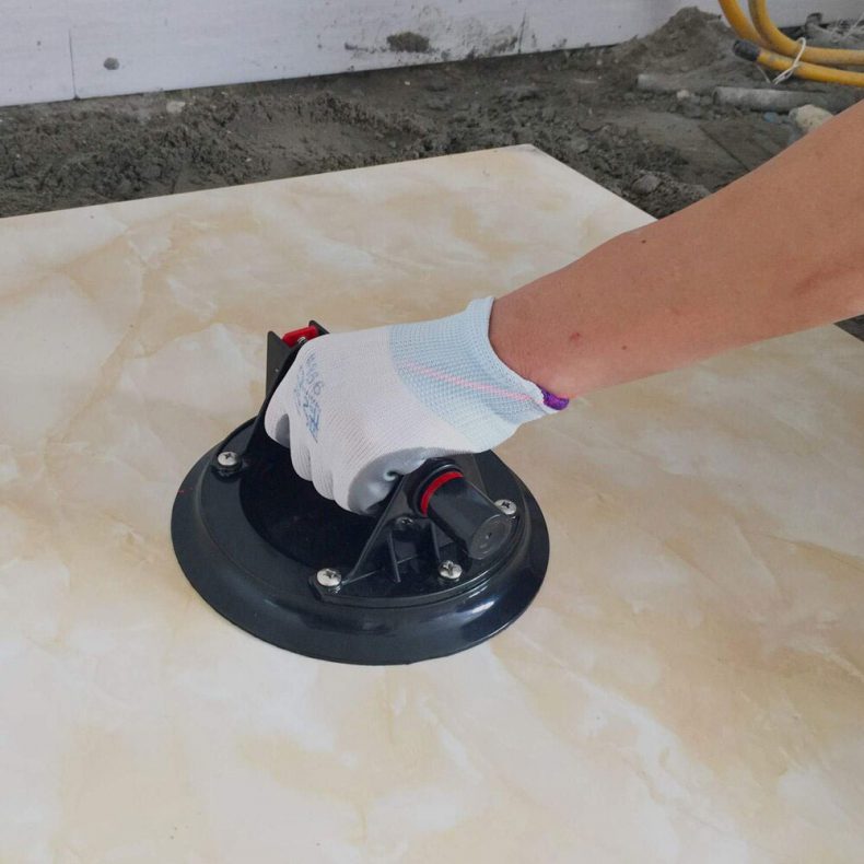 8″ Vacuum Suction Cup Heavy Duty for Glass Tile Stone Carry ABS Hand ...