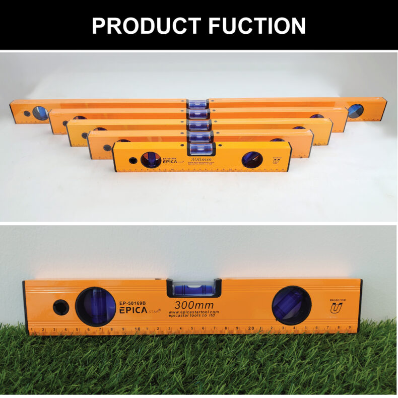 EPICA STAR Aluminum Spirit Level 300mm/400mm/500mm/600mm/800mm ...