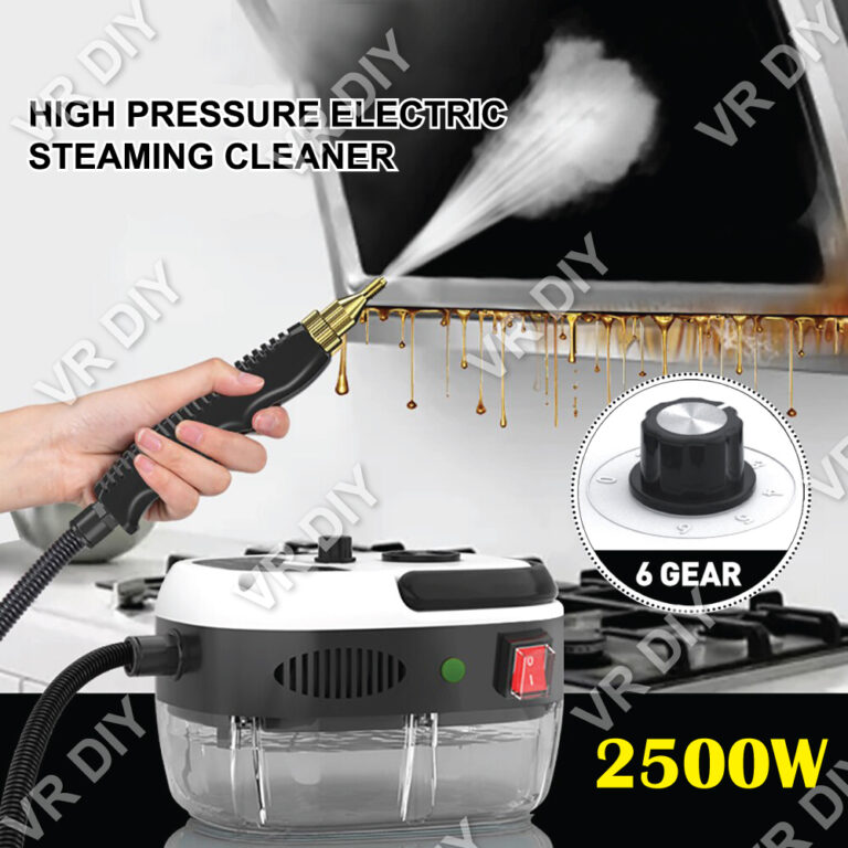 High Pressure Electric Steam Cleaner 2500W High Temperature ...