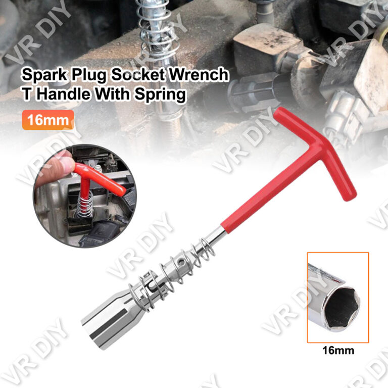 16mm/21mm Spark Plug Socket Wrench T-Handle With Spring Long Universal ...