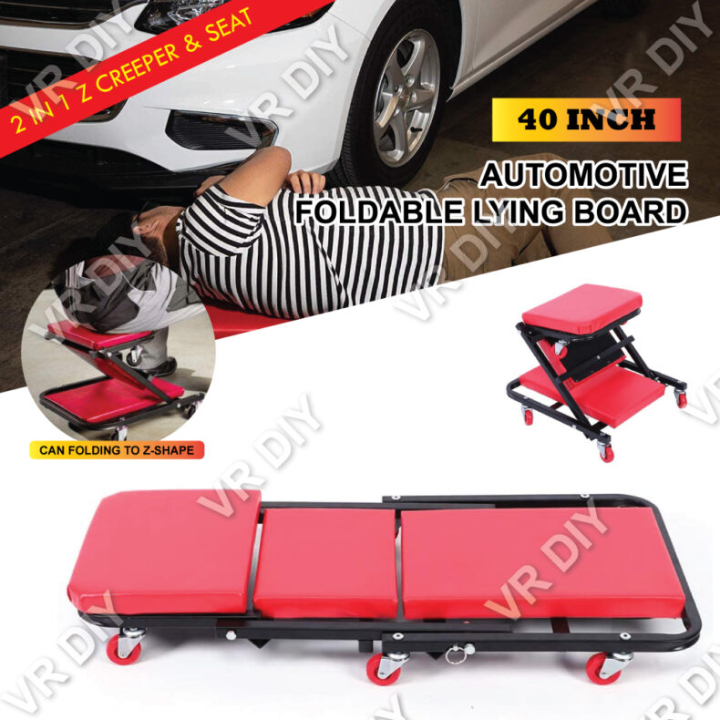 40Inch Creeper Automotive Foldable Lying Board Car Repairing Lying ...