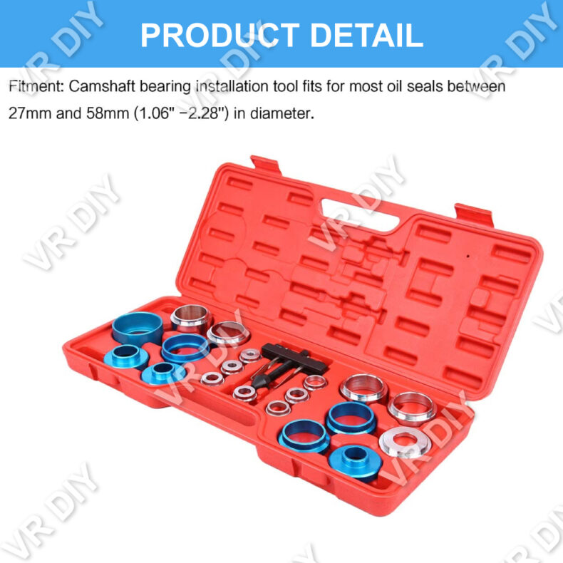 20pcs Universal Camshaft Oil Seal Remover Tools Set Installer Crank ...