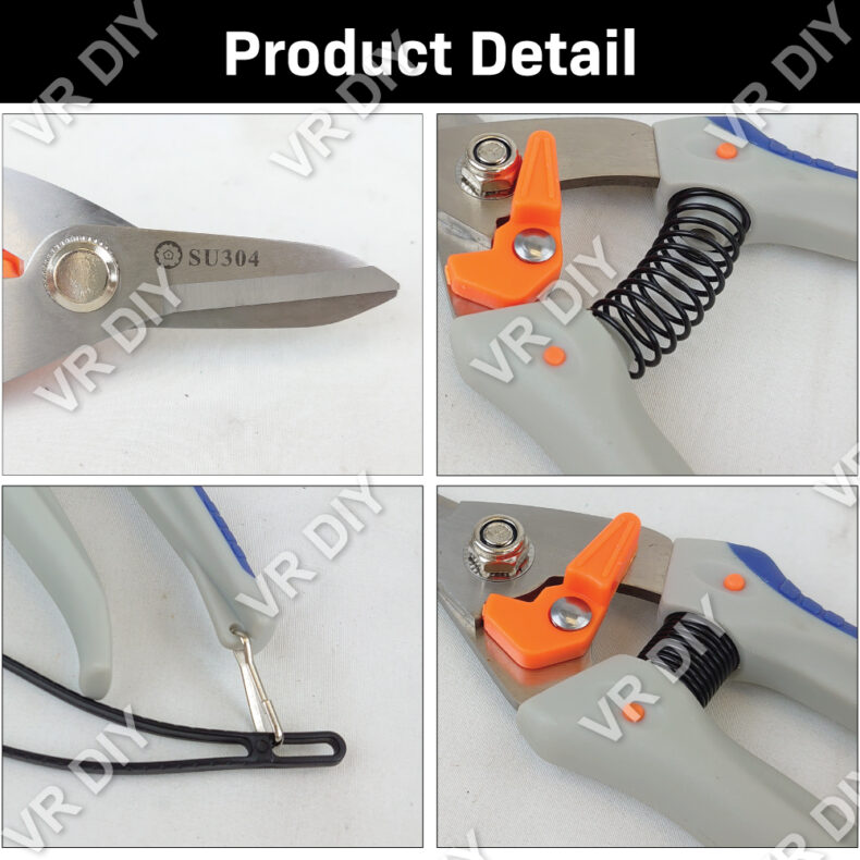 Navato Pruning Shear Scissor Cutter 8Inch NV.8501 Stainless Steel 304 ...