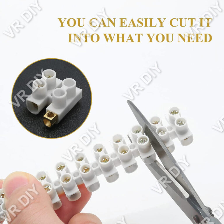 PVC Wire Cable Connector 12 Position Barrier 5A 10A 15A 20A 30A Wiring ...