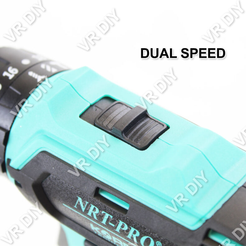 New Version NRT PRO DC-340 20V Cordless Lithium Impact Drill Set DC-340 ...