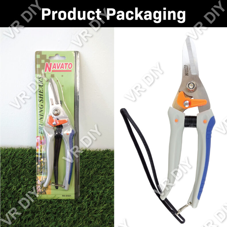 Navato Pruning Shear Scissor Cutter 8Inch NV.8501 Stainless Steel 304 ...