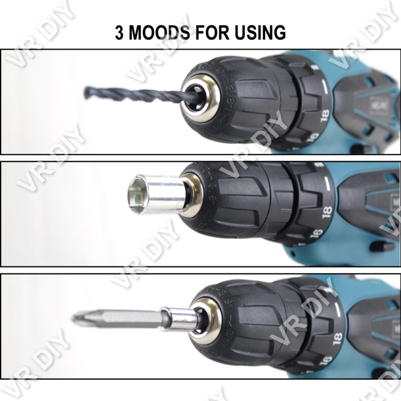MEG-PRO 12v Cordless Electric Drill Li10S2 Portable Dual Speed Hand ...