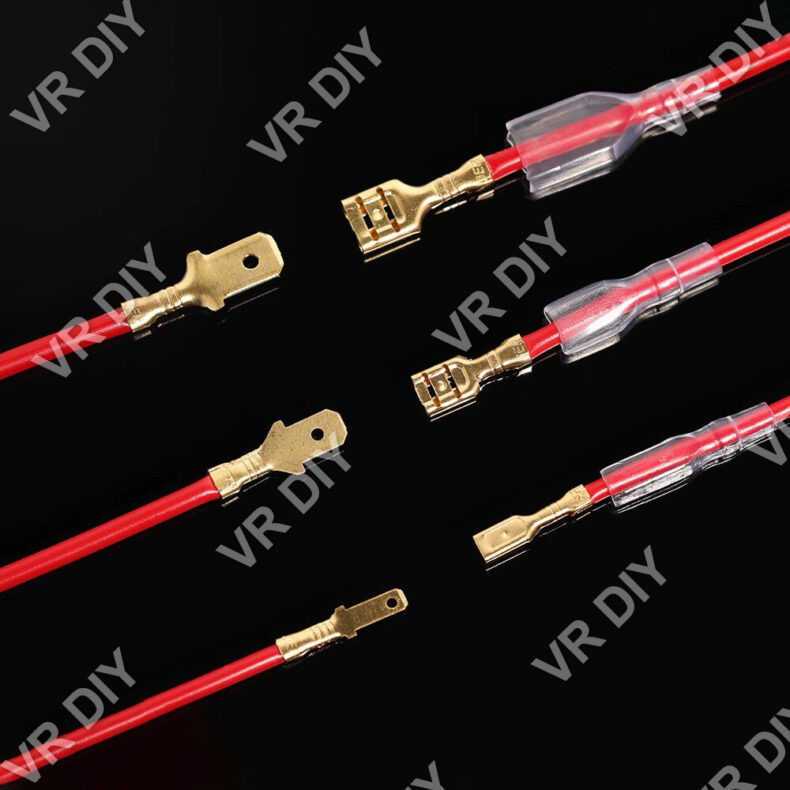 Insulated Wire Connector 150pcs/540pcs 2.8mm/4.8mm/6.3mm Crimp Terminal ...