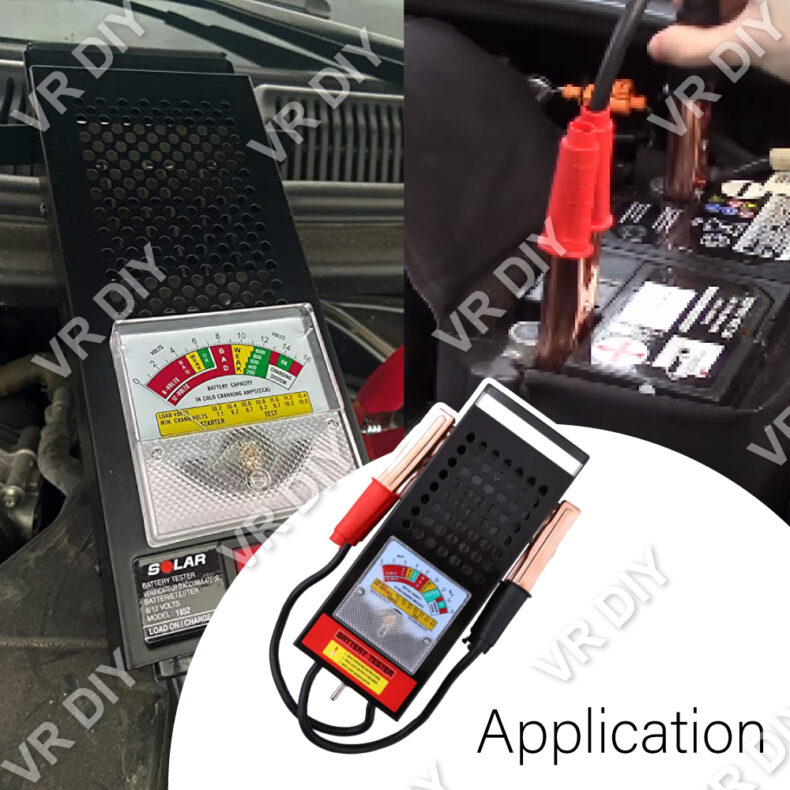 Automotive Battery Tester 125Amp Load Type 6V 12V Mechanics Car ...