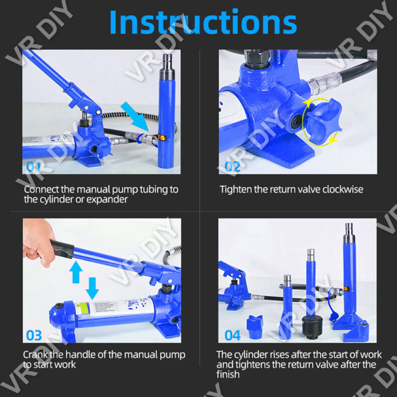 10 Tons Separate Hydraulic Jack Sheet Metal Separation Jack 10T Lifting ...