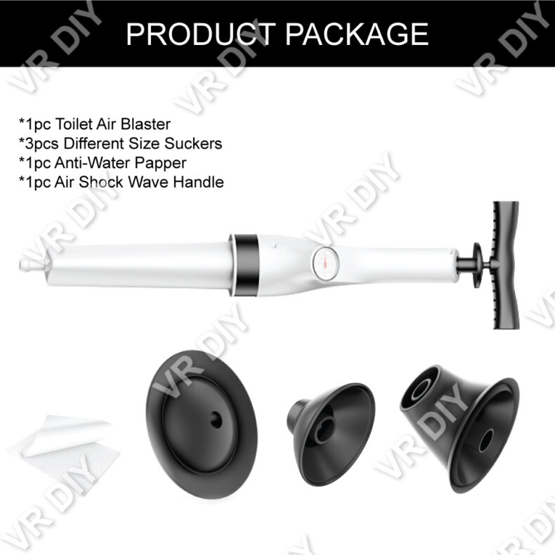 Multifunctional Inflatable Pipe Plunger Air Pressure Pump Clog Remover ...
