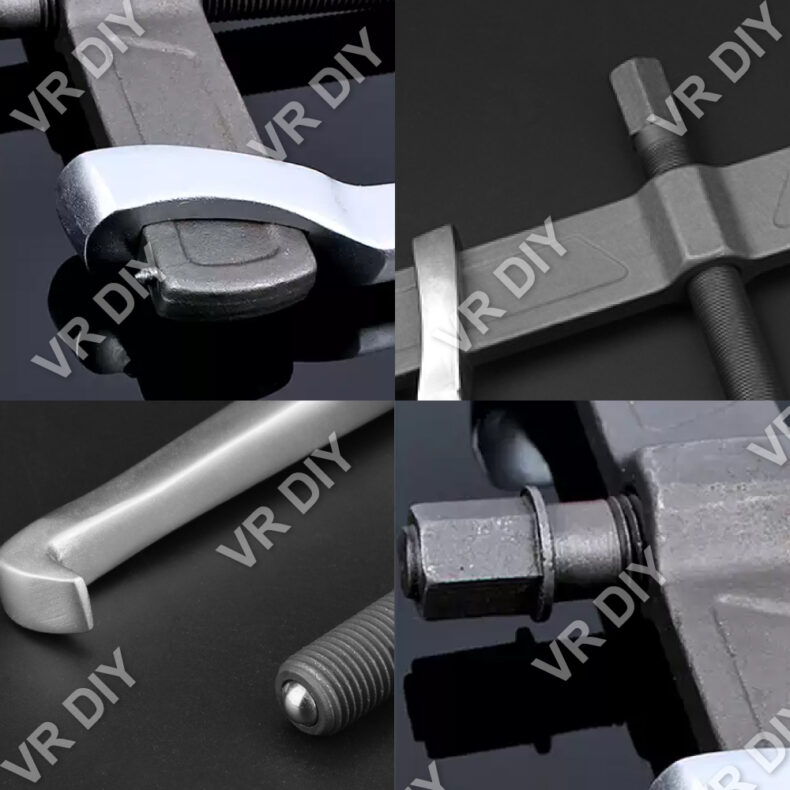 (1pc) 2 Jaw Beam Single Bearing Puller 4/6/8/10/12/14/16/20 Inch Heavy ...