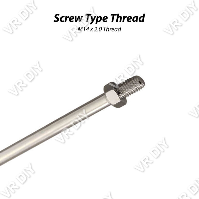 60cm Screw Type Paint Mixer M14 Thread Heavy Duty Steel Cement Mixer 24 ...