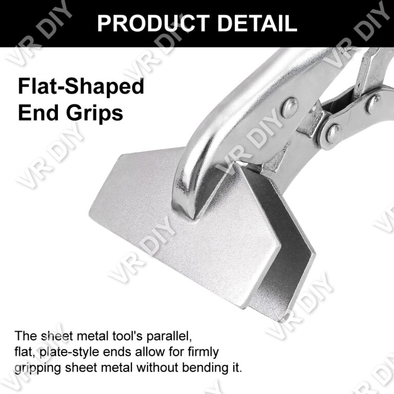 10″ Inch Multi-functional Flat Mouth Type Sheet Metal Locking Clamp ...