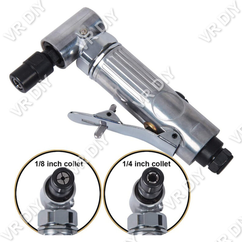 90 Degree Angle Air Die Grinder 1/4″ & 1/8″ Air Pneumatic Right Angle ...