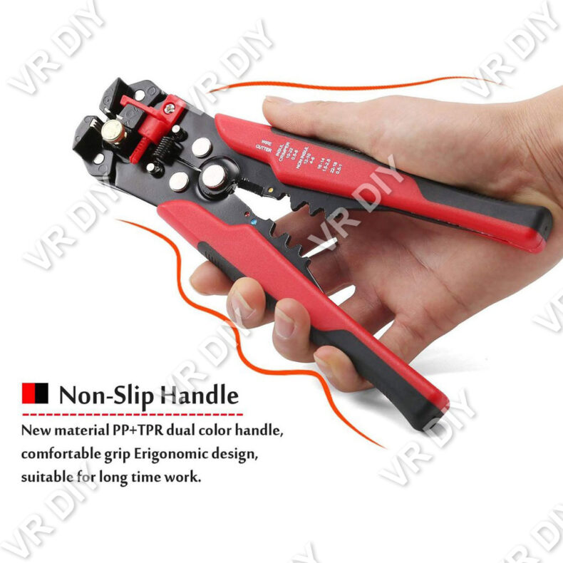 5 In 1 Automatic Wire Stripper & Crimper Cable Cutter Tool Heavy Duty ...