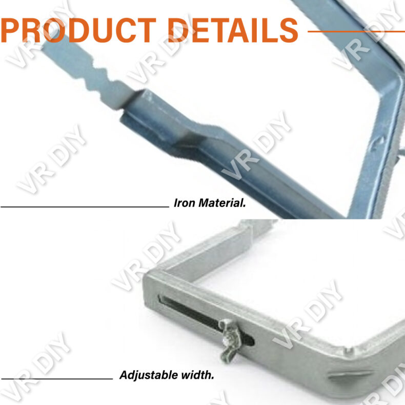 Iron Gutter Adjustable Bracket Rainwater Bracket Metal PVC Gutter ...