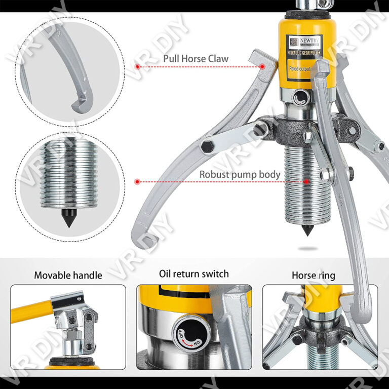 10 Tons 10T Industrial Grade Integral Type Hydraulic 3 Jaws Puller ...