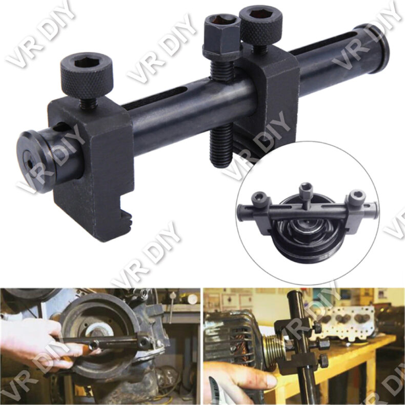 Adjustable Two-Claw Timing Belt Tray Disassembly Tool Puller Crankshaft ...
