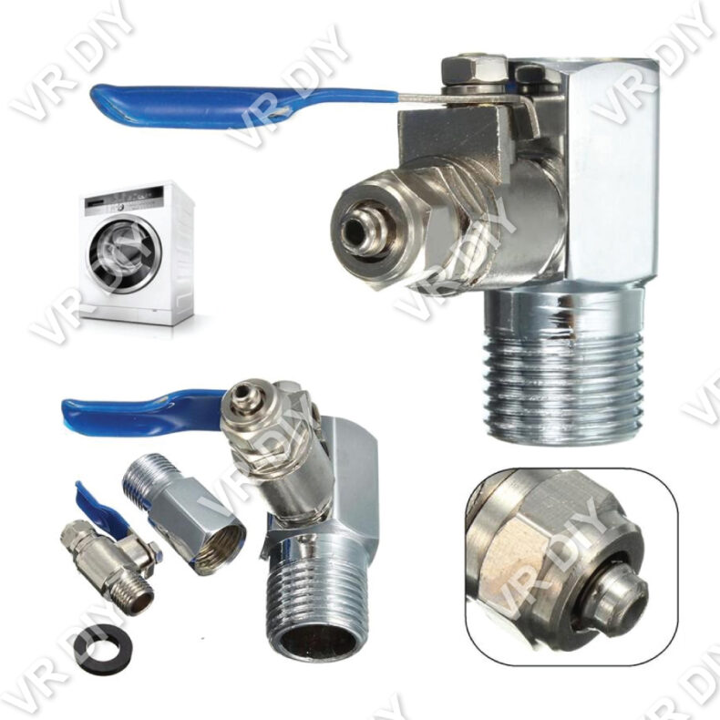Water Purifier Reverse Osmosis Tee Inlet Ball Valve Set 1/4″ 1/2″ 6mm ...