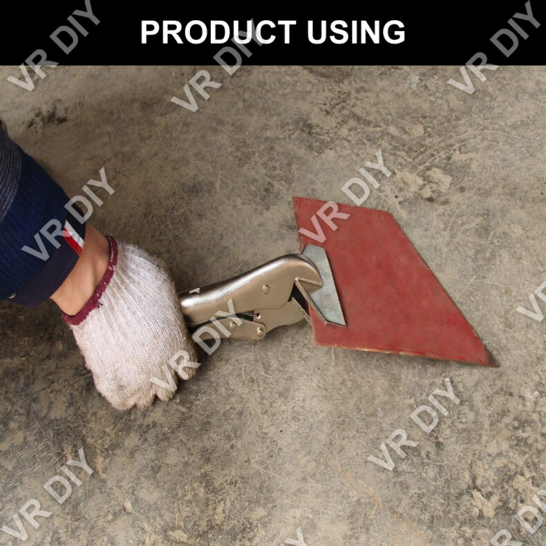10″ Inch Multi-functional Flat Mouth Type Sheet Metal Locking Clamp ...