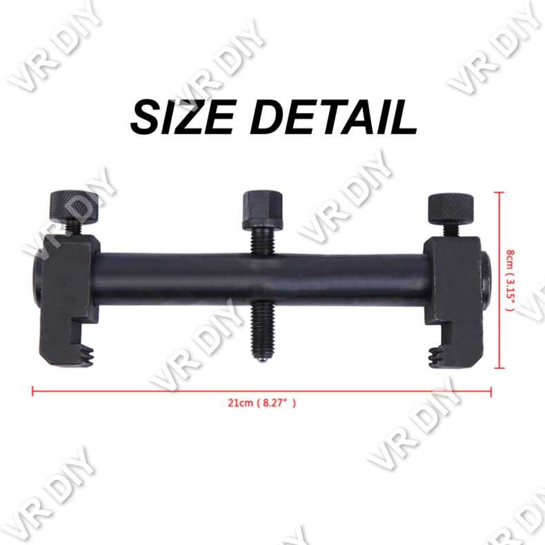 Adjustable Two-Claw Timing Belt Tray Disassembly Tool Puller Crankshaft ...