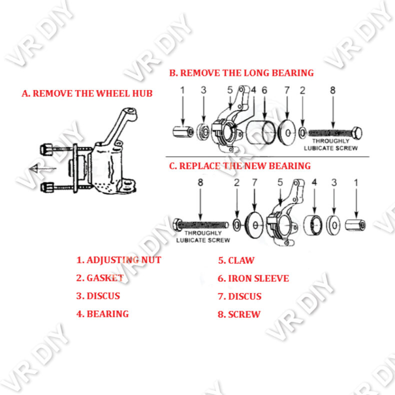 15pcs Air Compressor Clutch Rebuild Removal Tool Kit AC Clutch Puller ...