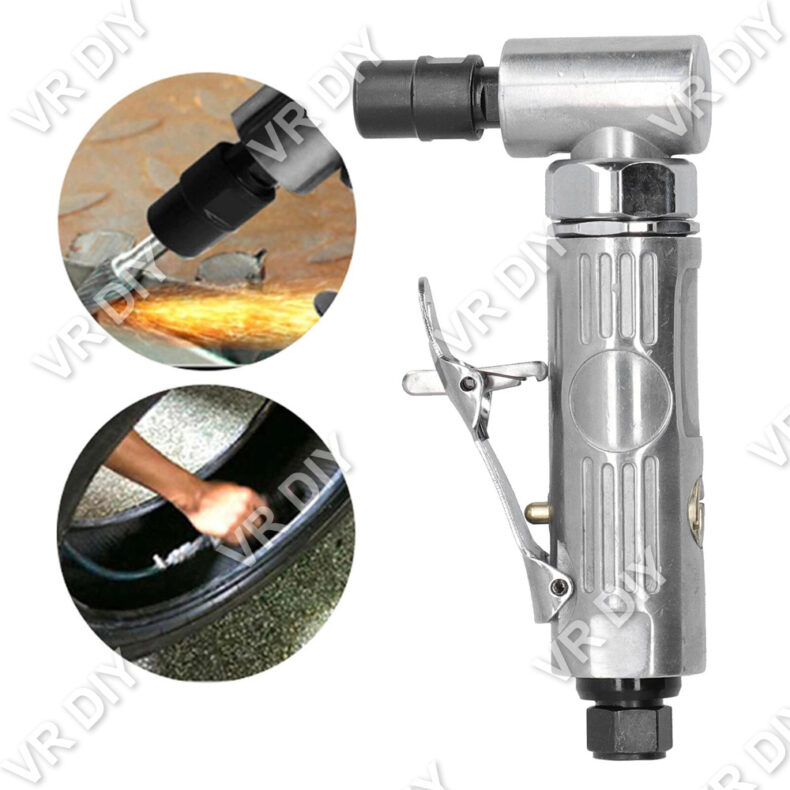 90 Degree Angle Air Die Grinder 1/4″ & 1/8″ Air Pneumatic Right Angle ...
