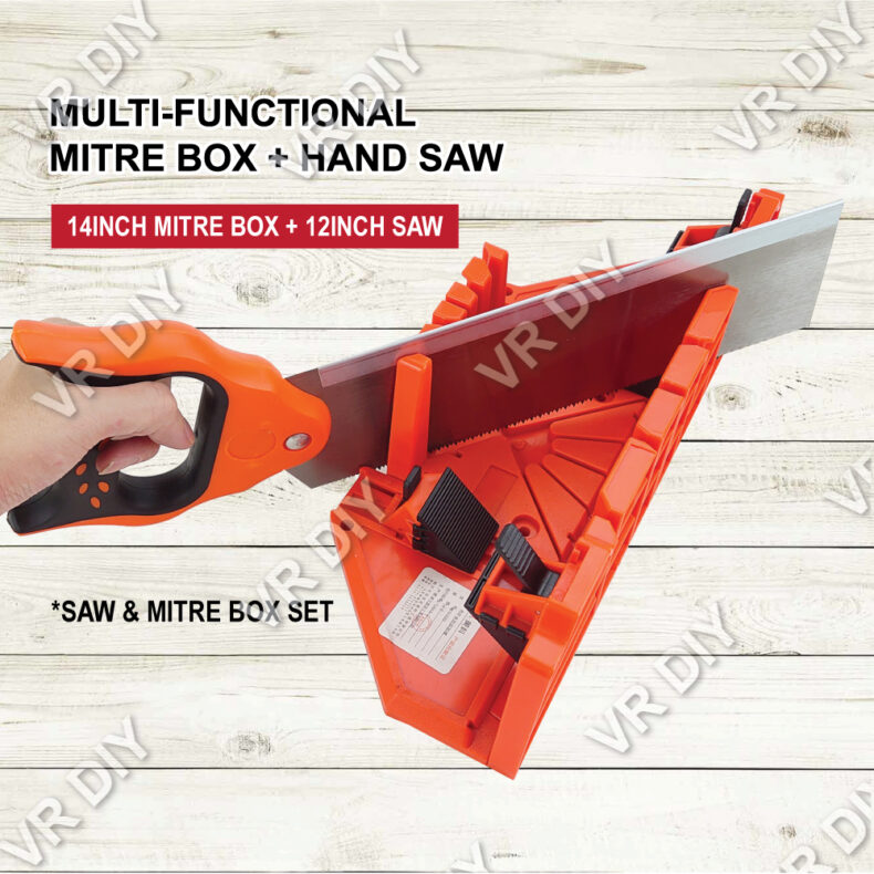 Multi-functional Miter Box 3 Size Clamping Function 22.5/45/90 Degree ...