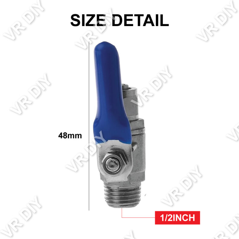 Water Purifier Reverse Osmosis Tee Inlet Ball Valve Set 1/4″ 1/2″ 6mm ...