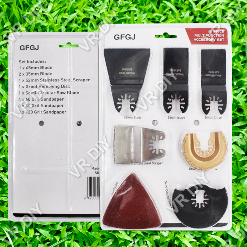 16pcs Multi Function Accessory Set Saw Oscillating Tools Cutting ...