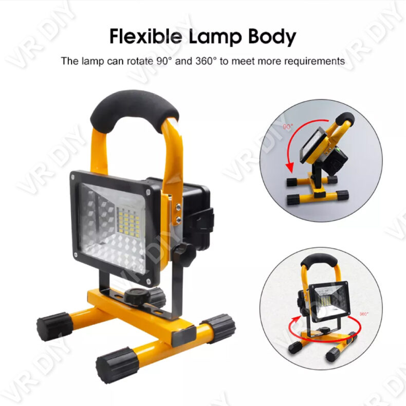 (30W/100W) Rechargeable Led Portable Flood Light Spot Lamp W804 W805 ...