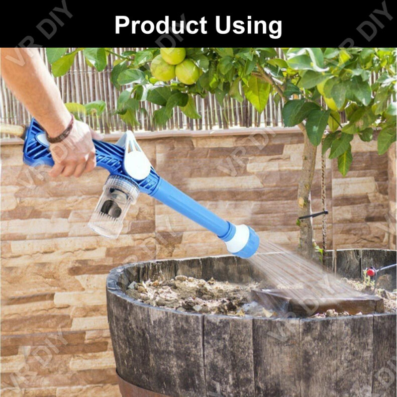 EZ Jet Water Cannon 8mode Spray Gun Soap Dispenser Multi-Functional ...